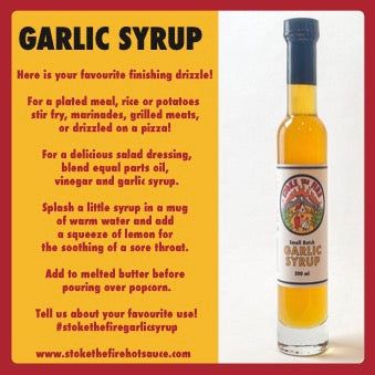 GARLIC SYRUPS – Stoke the Fire